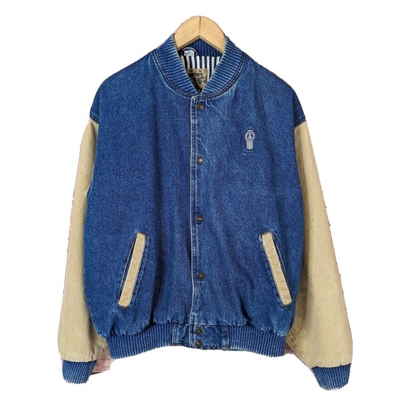 Turning Point | Jackets & Coats | Turning Point Denim Bomber Jacket ...